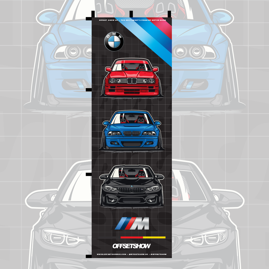 BMW NOBORI FLAG | Offset Show | Official Store